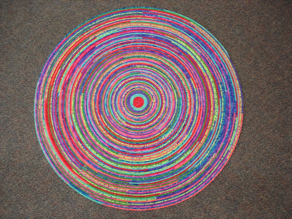 Scrappy Coil Rug