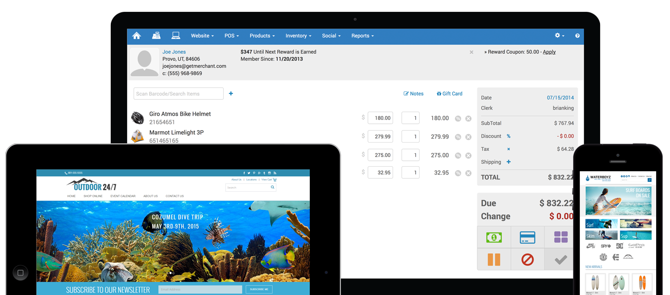 Point of Sale and Websites for Specialty Retailers | Rain Retail