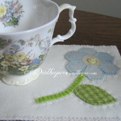 Wool applique kits and patterns by Woolkeeper, Wooly Lady, retail store ...