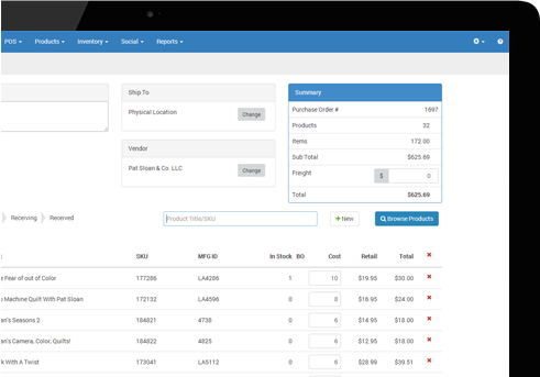 Point of Sale and Websites for Specialty Retailers | Rain Retail