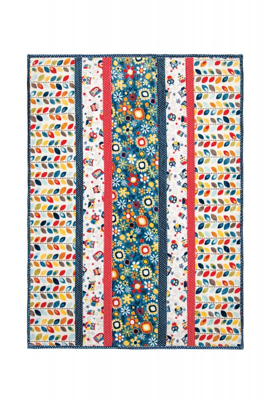 Baby Cuddle Soft Strip Quilt Kit