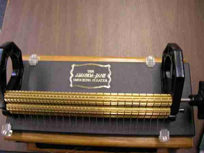 question on smocking pleating machines : sewing