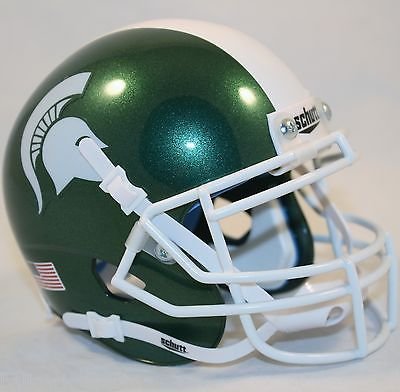 Michigan State Spartans Schutt Authentic Mini Football Helmet
