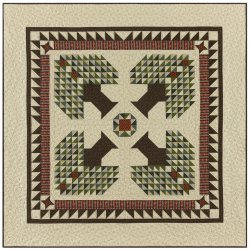 Red Crinoline Quilts, Bonnie Blue 1800s Reproduction Quilts